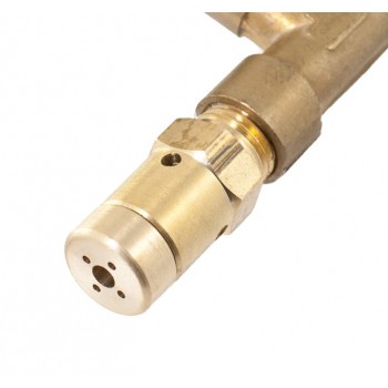 Justerbar övertrycksventil med manometer - Spundventil